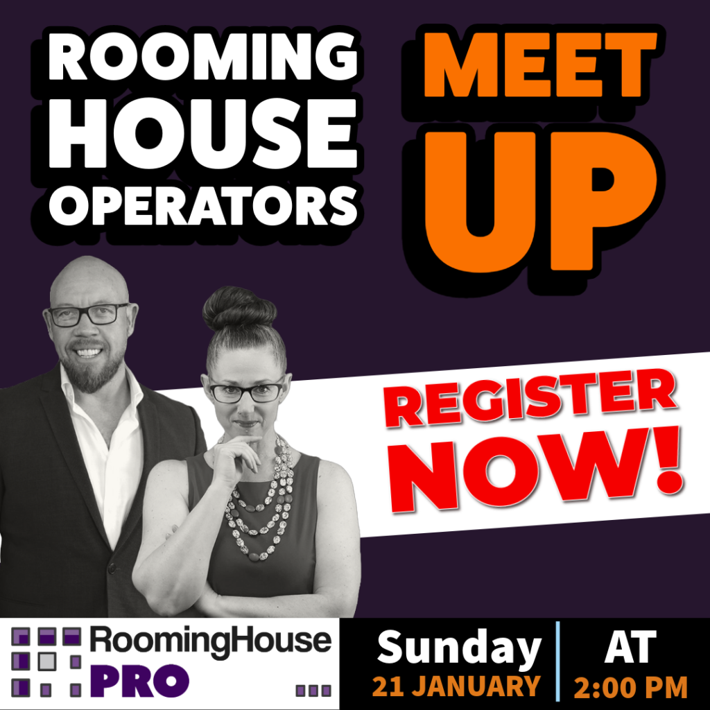 Meet Up Registration | Rooming House Pro